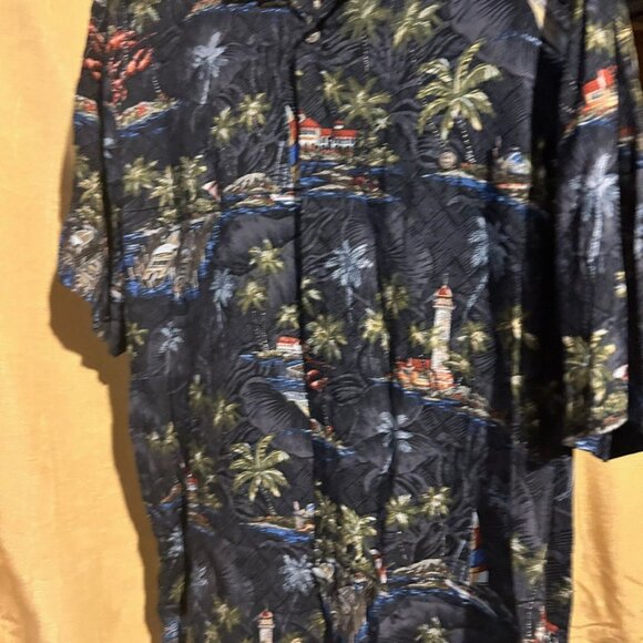 batik bay | Shirts | Vintage Rare Batik Bay Hawaiian Shirt W Tropical ...